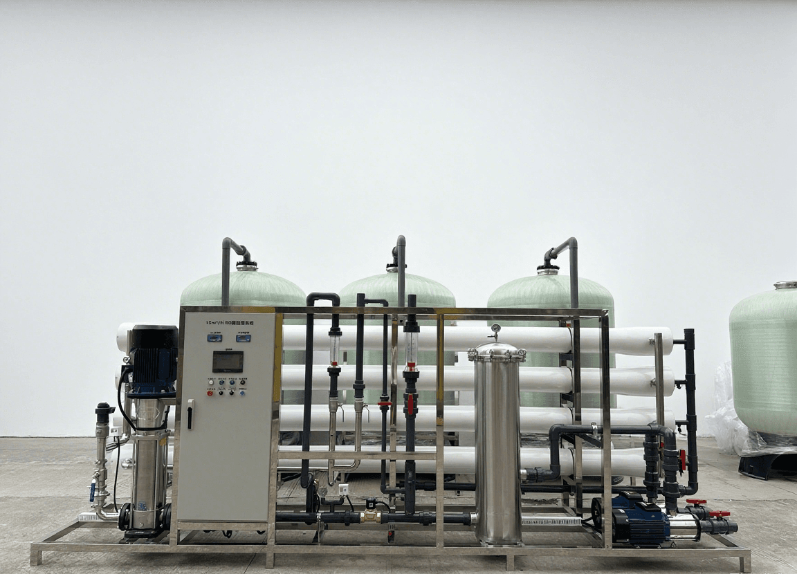 15 T/H Pure Water System for Electronics Manufacturing in Vietnam ...